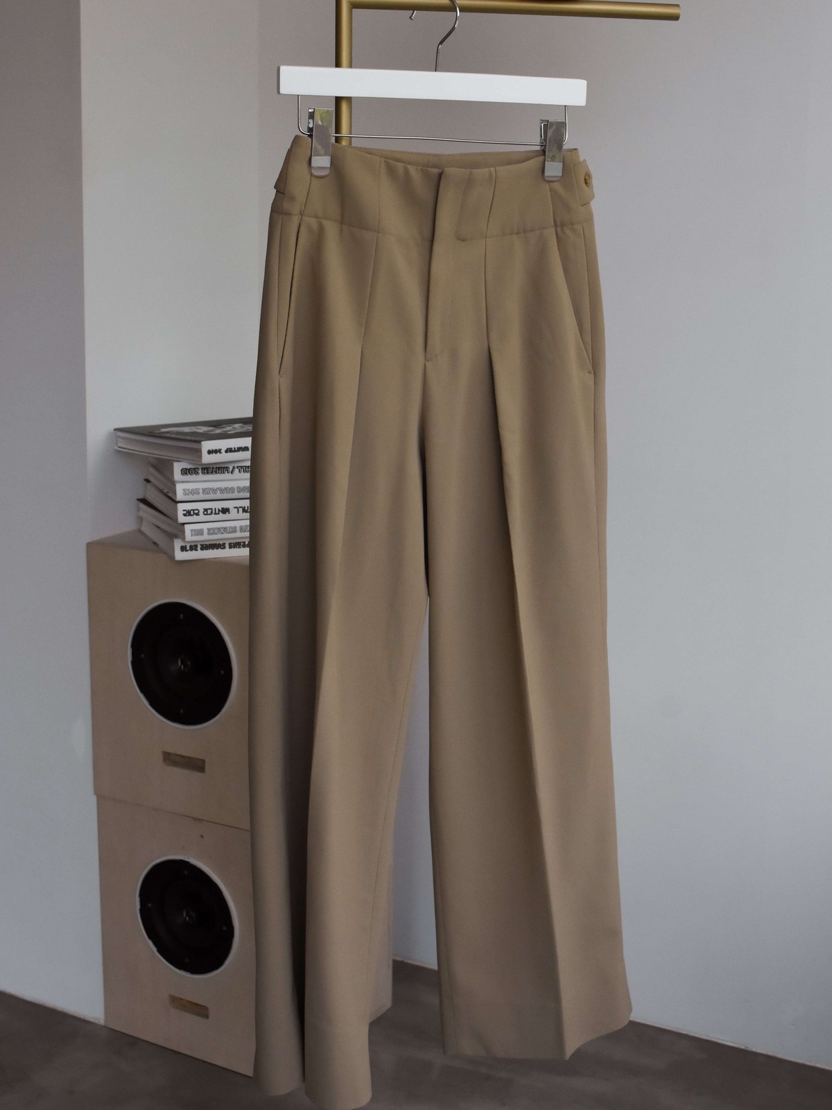 back slit slacks | Katrin TOKYO