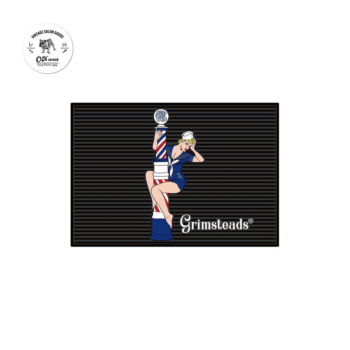 Royal Knight Tokyo(ロイヤルナイト東京) GRIMSTEADS ツールマット/バーバーマット【M】サイズ | onwest