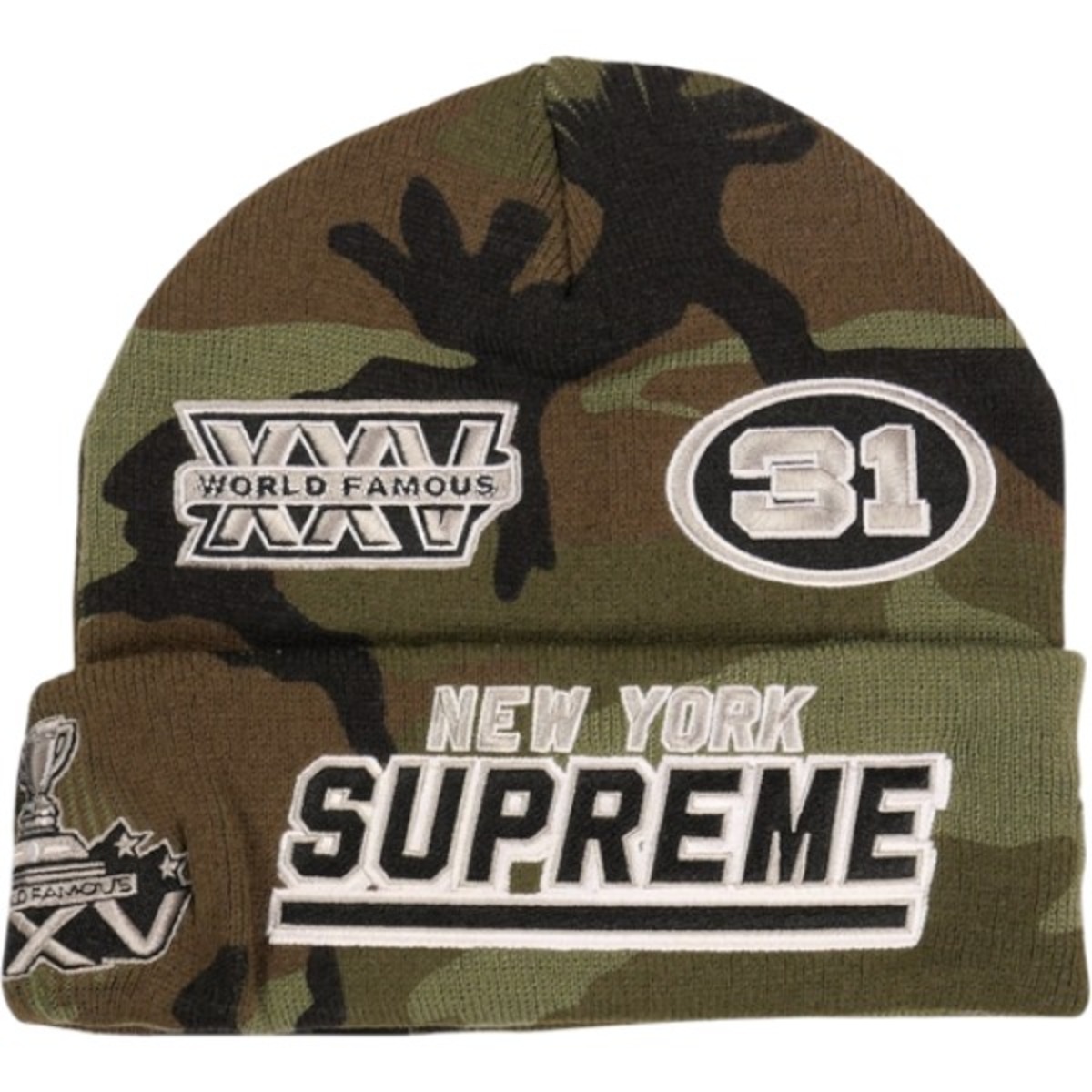 Size【フリー】 SUPREME シュプリーム 25FW New Era Football Beanie Woodland Camo ビー ...
