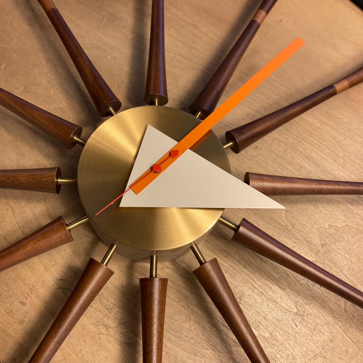 Wall Clocks Spindle Clock / George Nelson (Vitra) | coshiki