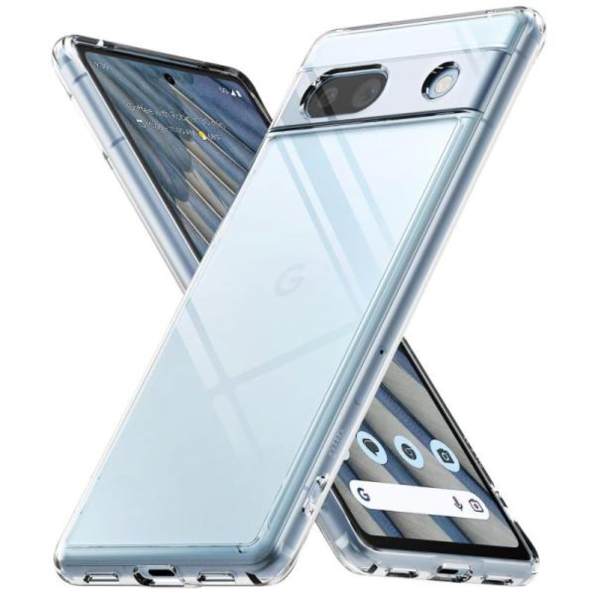 【Ringke】Google Pixel 7a ケース FUSION TPU+PC 黄ばみにくい 耐黄変 落下防止 耐衝撃 米軍MIL規格取得 透明ケ1 | hero01