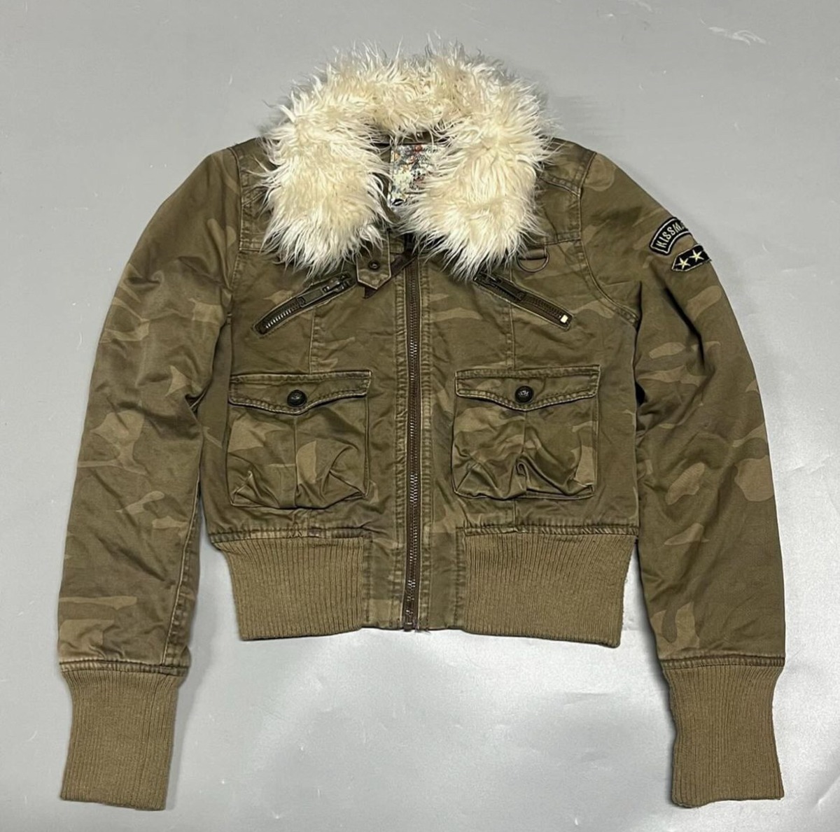 00’s Camo fur jacket | SOAR shop