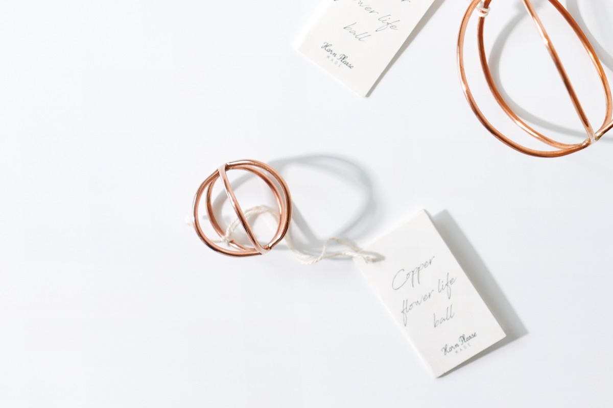 copper flower ball （S） | reco.