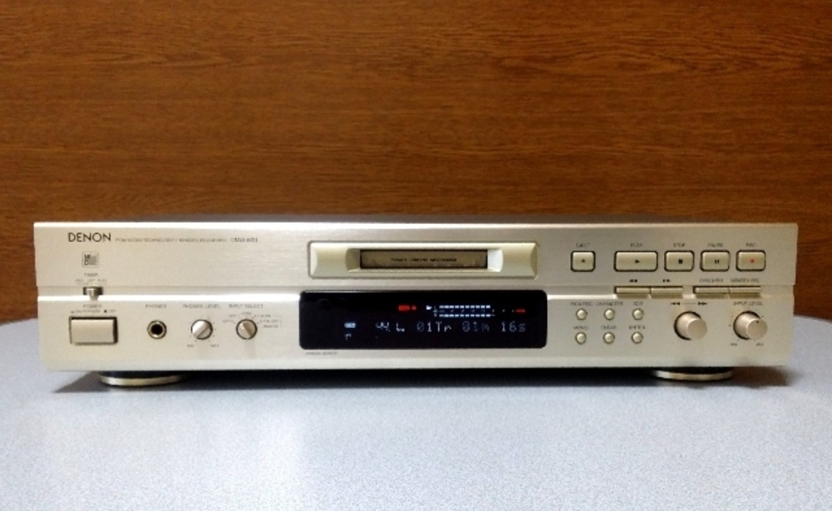 MD レコーダー DENON DMD-800 リモコン付き・録音良好・完動品 | MTR PRO SHOP