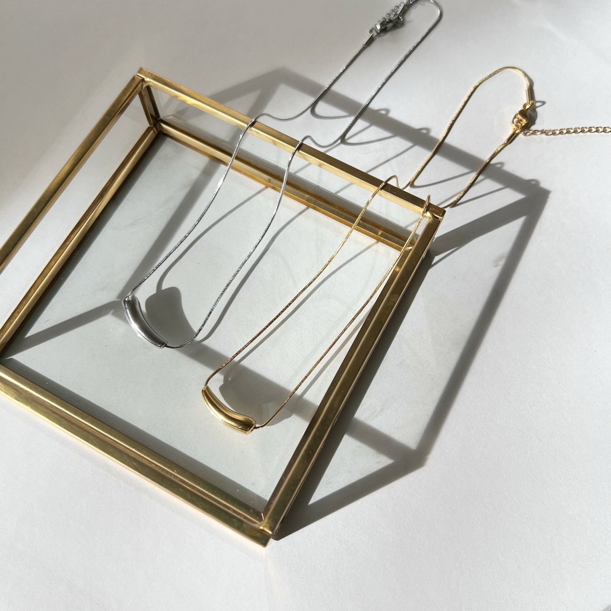 drop head necklace | eclacoco