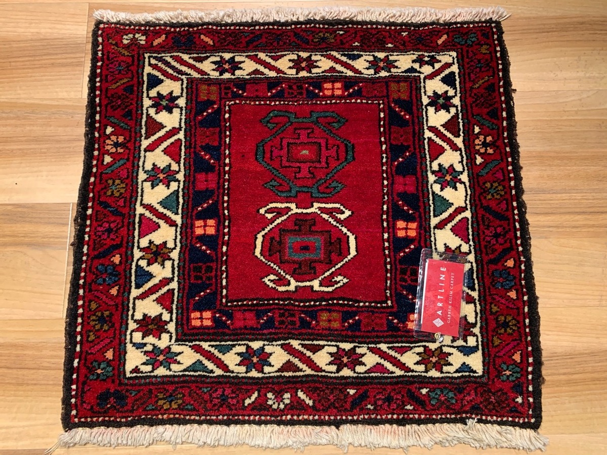 オールドベシキ絨毯【IOJ-1705-13920-H】 | artline