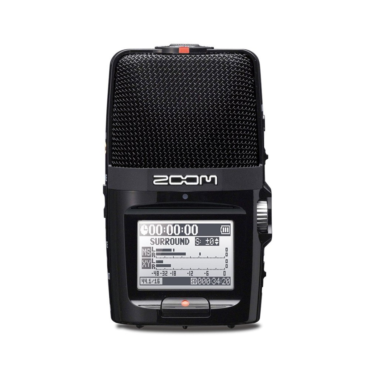 ZOOM ズーム H2n ハンディレコーダー ブラック 黒 USBマイク MSステレオマイク XYステレオマイク搭載 リニアPCM/IC ...