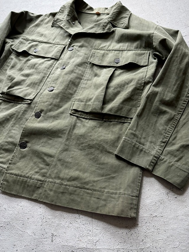 40s US.ARMY / M-43 HBT JACKET 13-STAR OLD MILITARY VINTAGE 米軍 M43 ...