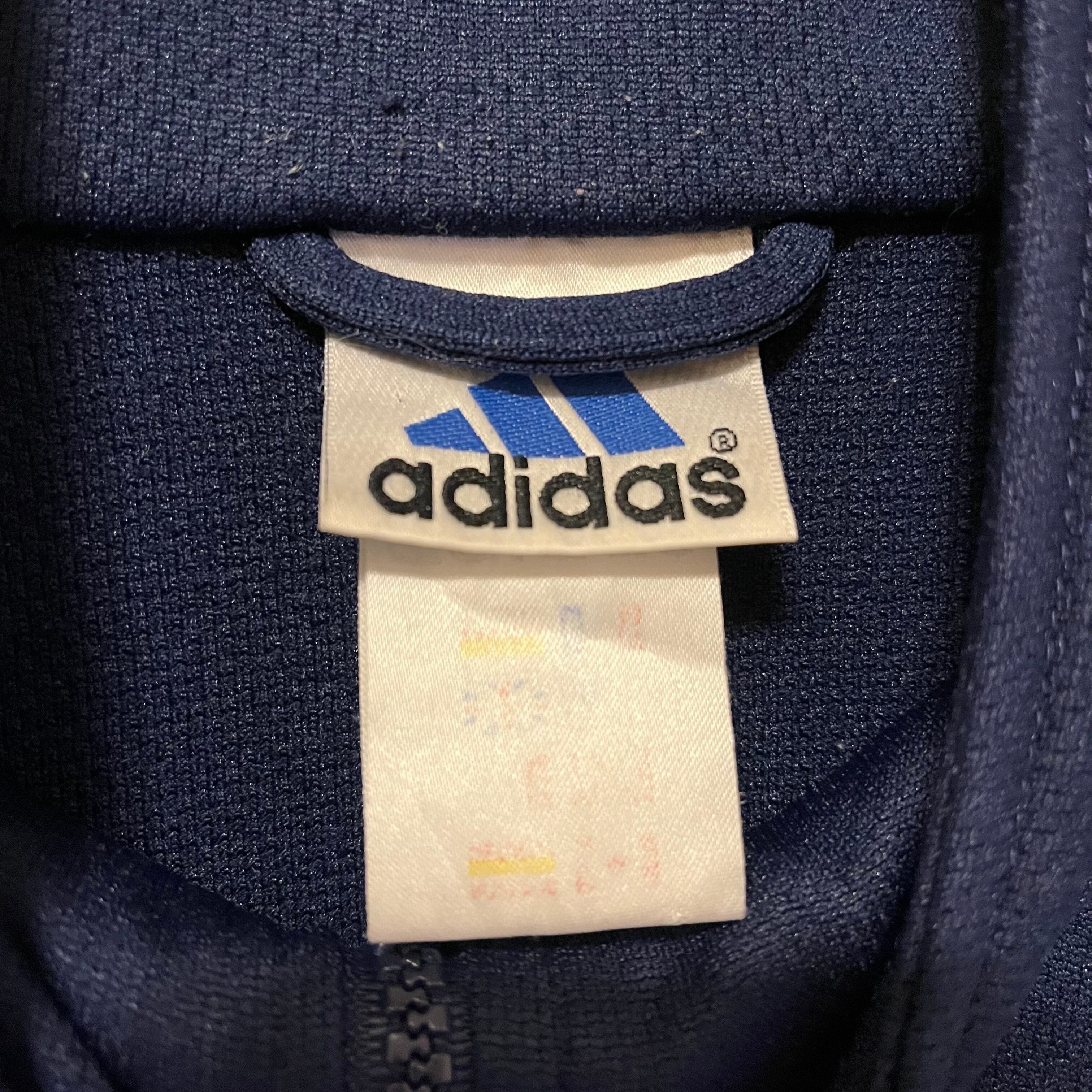 90's adidas dark blue track jacket | 古着屋YaMA