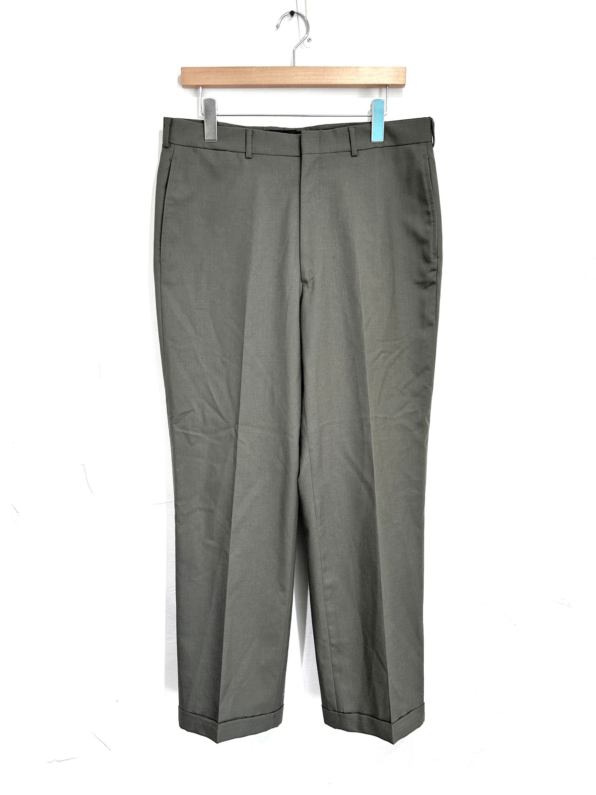 80s " brooks brothers " summer wool slacks / made in usa / size 34 × 30 ...