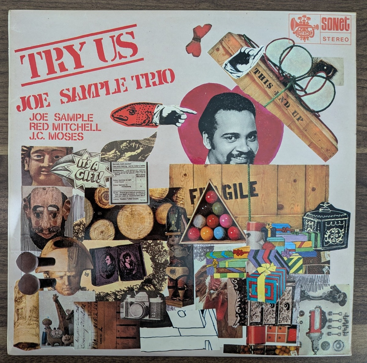 Joe Sample Trio「Try Us」：LPレコード | 音とこだま