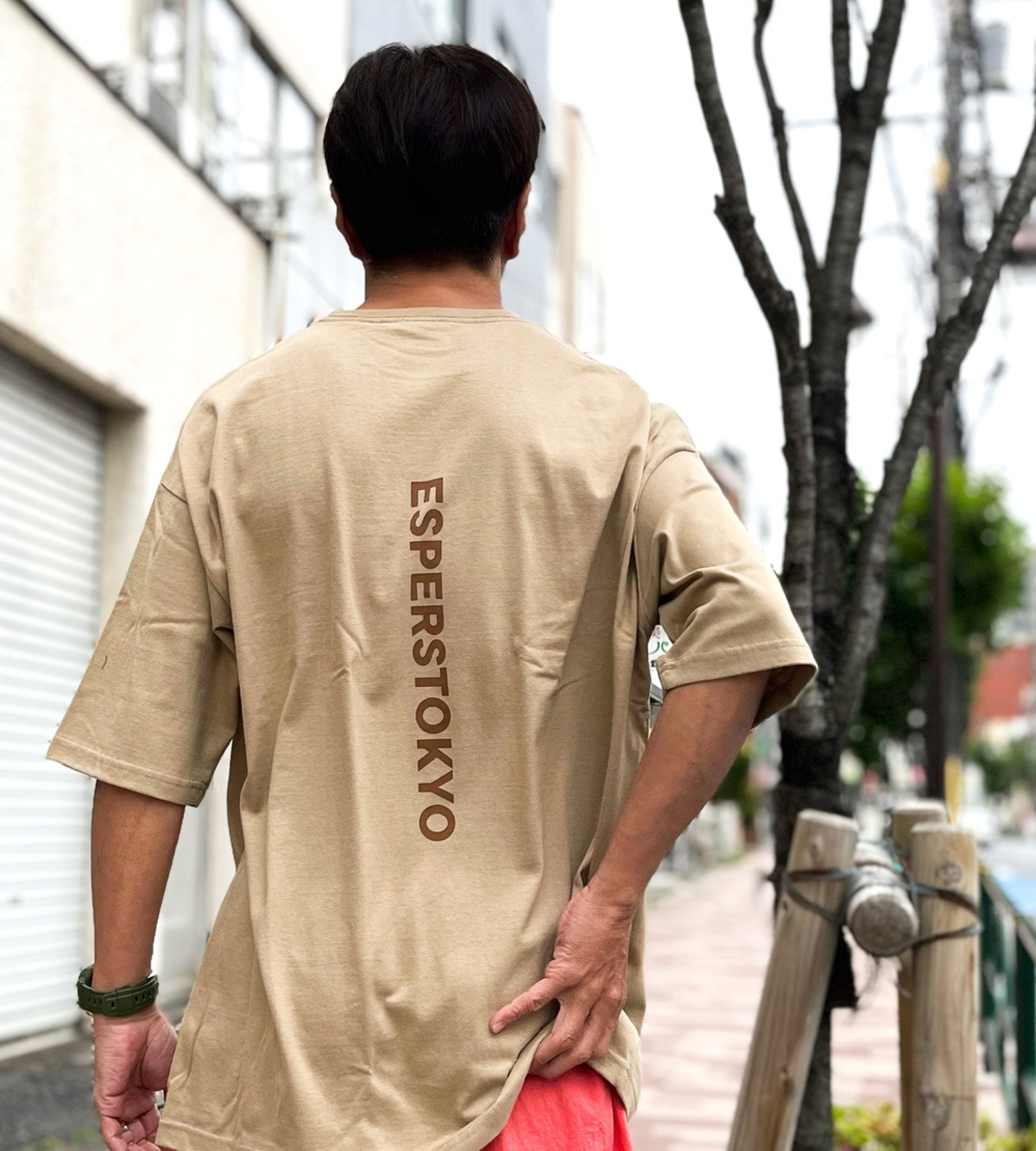 ESPERS ESPERSTOKYO-ポケット付きBIG-Tシャツ | ESPERS-TOKYO