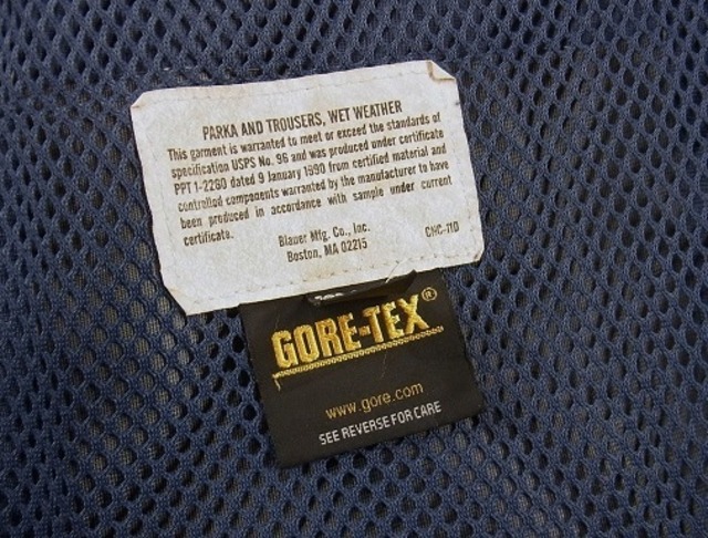 90's UNITED STATES POSTAL SERVICE GORE-TEX Blauer ジャケット | CYCLONE