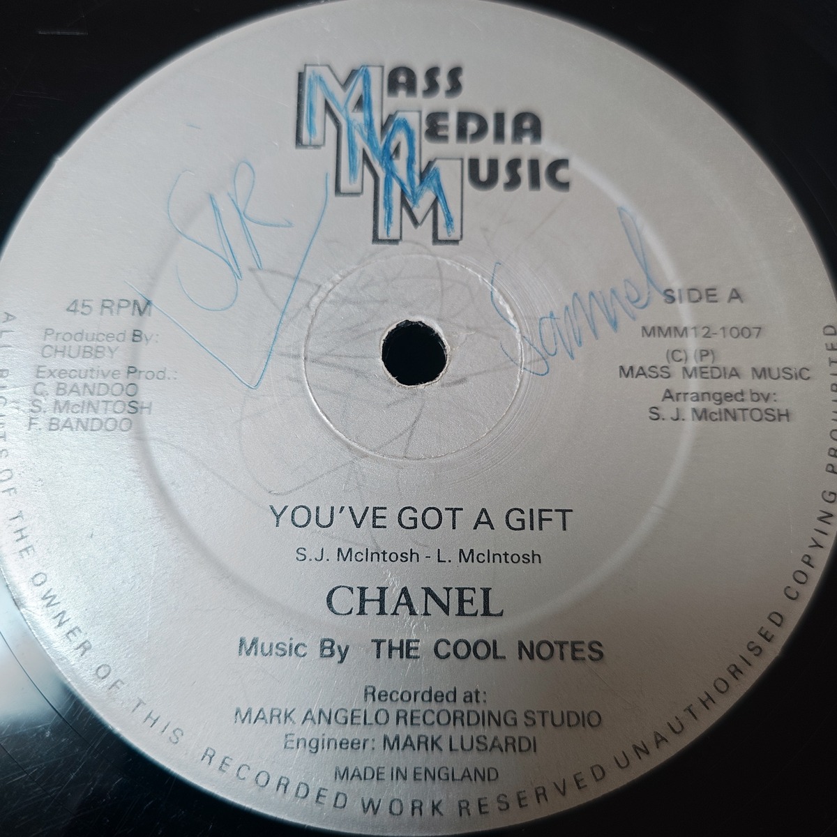 Chanel & The Cool Notes - You've Got A Gift / I'll Be Your Girl // Mass ...