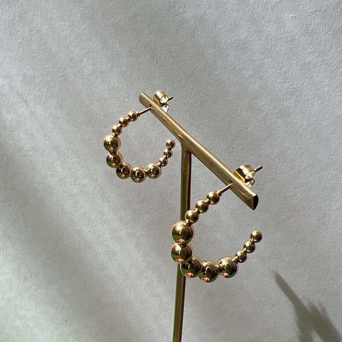 random grain hoop pierce | eclacoco