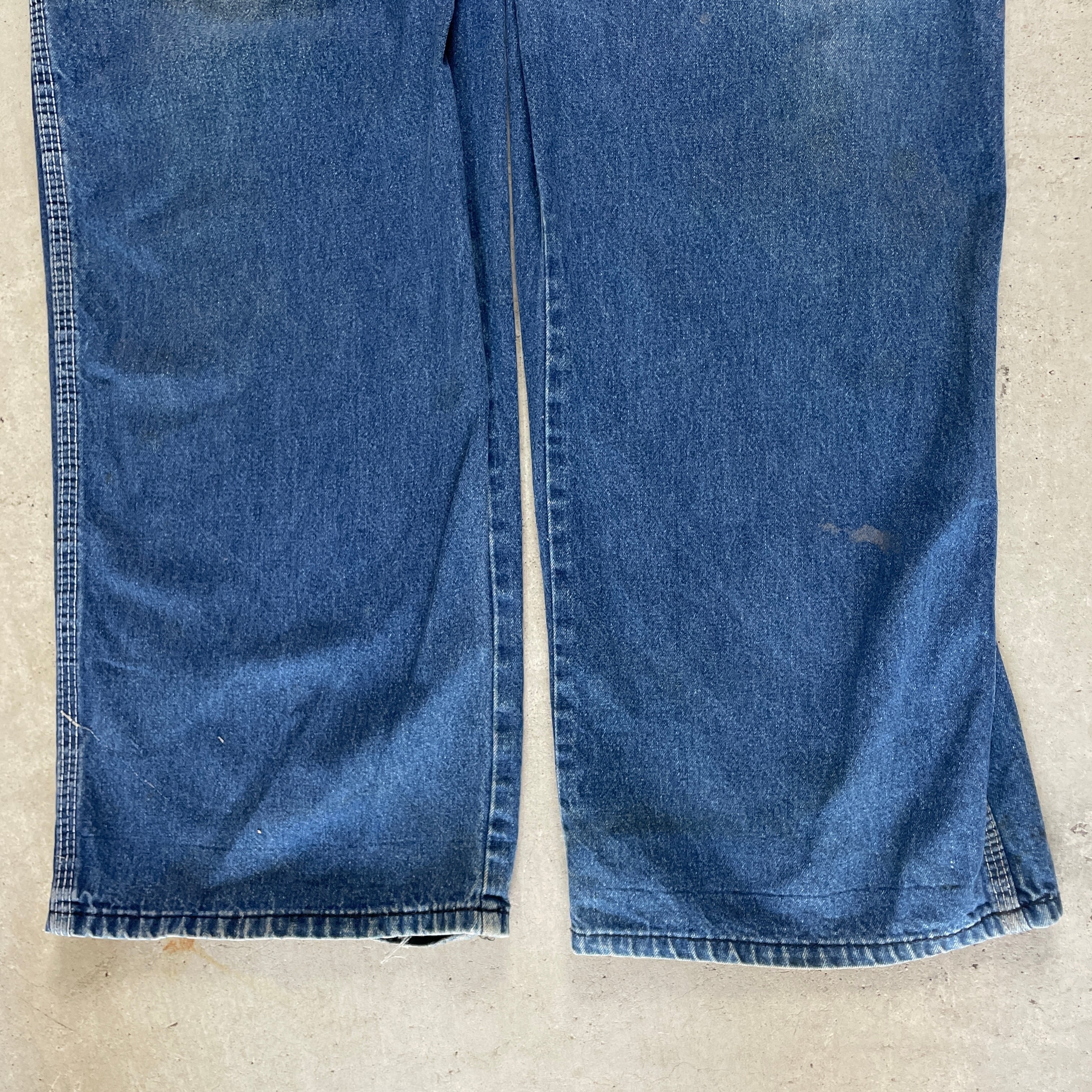 90年代 USA製 POINTER ポインター デニム オーバーオール メンズW36 古着 【オーバーオール】 | cave 古着屋【公式】古着通販サイト