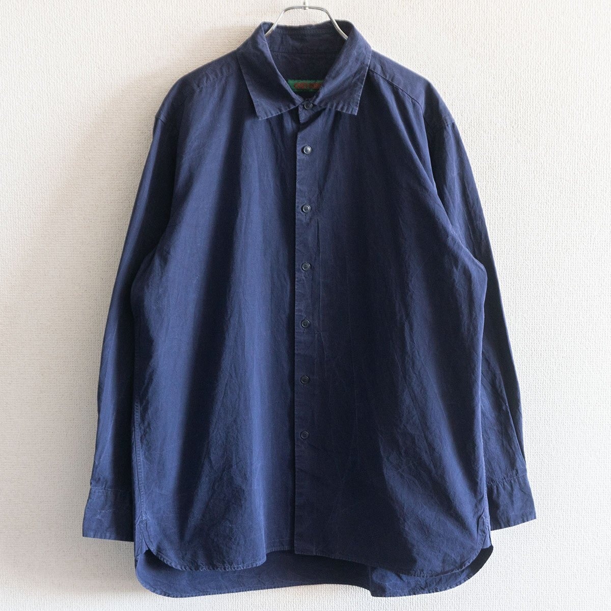 【雰囲気抜群】 CASEY CASEY 【20HC264/BIG RACCOURCIE SHIRT】 S シャツ ケーシー ケーシー 洗い加工 ...