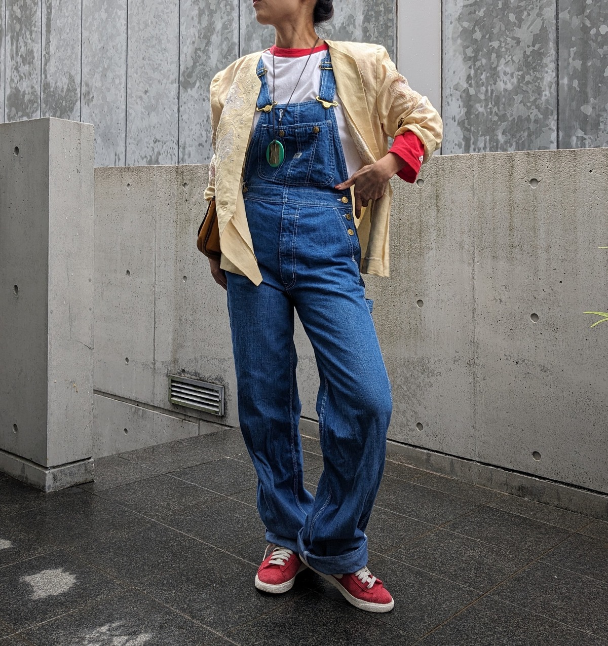 EDWIN stitch denim overall | pongevintage /ヴィンテージ /古着