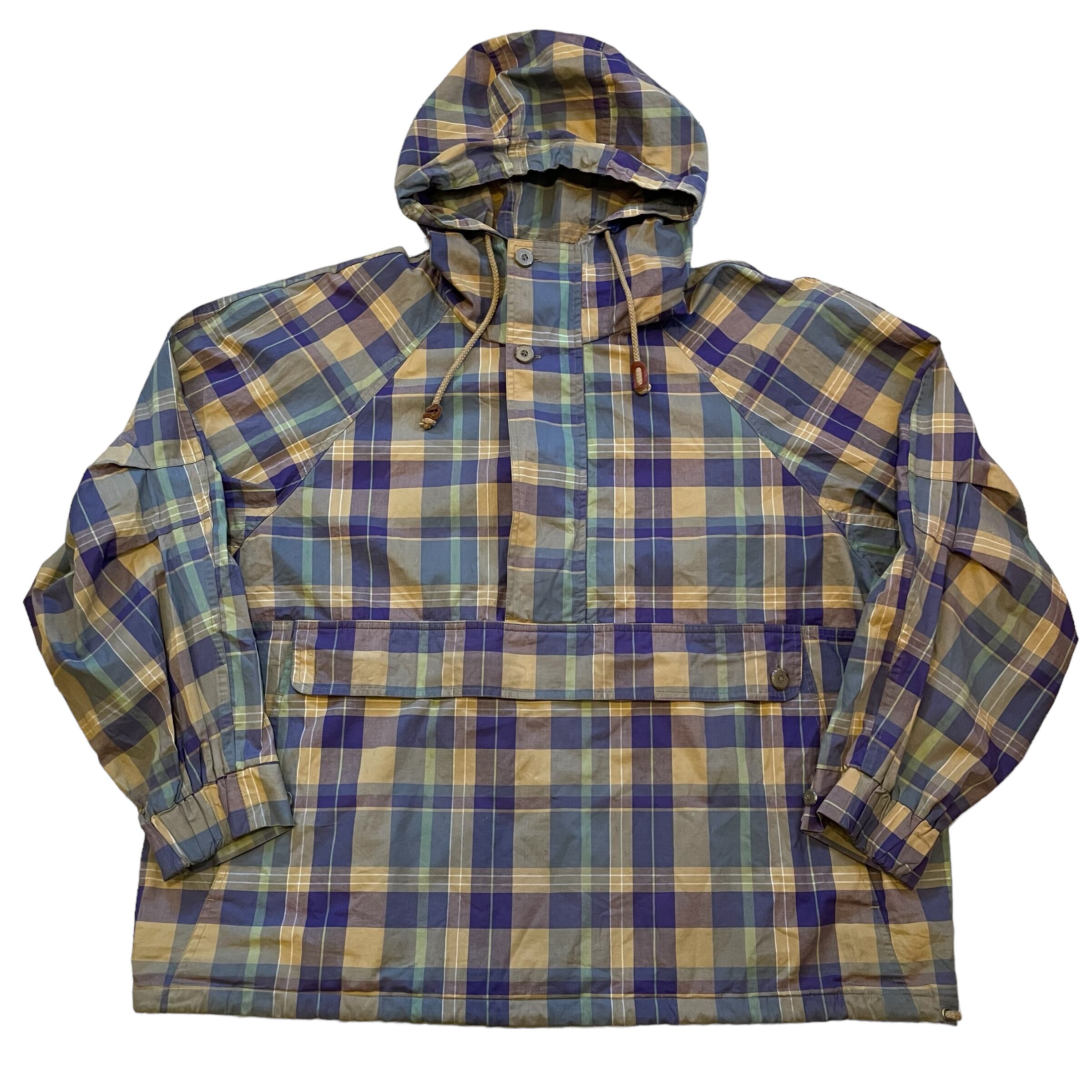 90s GAP check pattern cotton anorak parka | What’z up