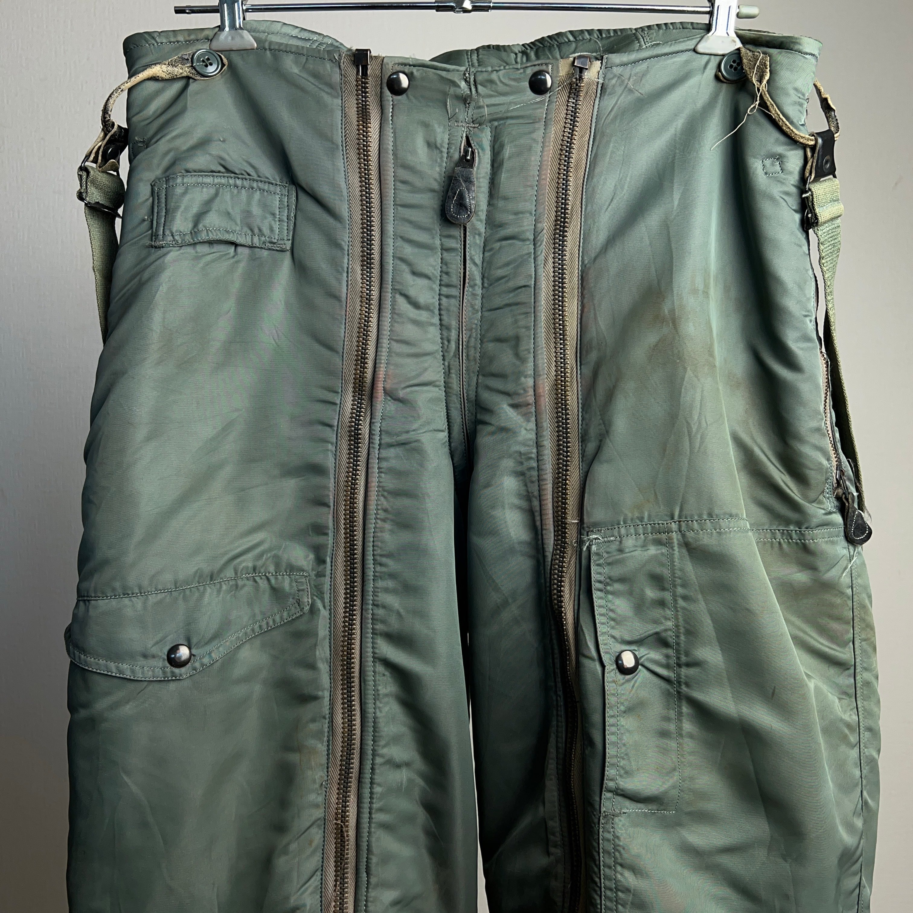 50's~60's USAF D-1B Flight Pants SIZE 34 黒タグ 米空軍 50's~60's USAF D-1B Flight Pants SIZE 34 黒タグ 米空軍