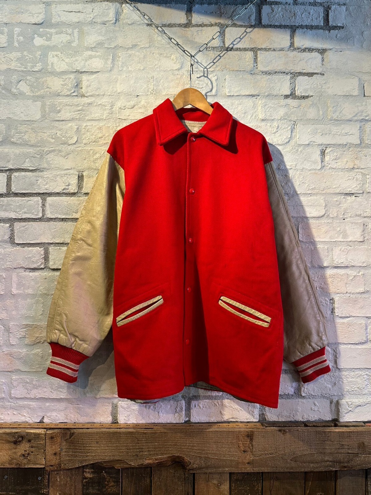 70s Long Varsity Jacket | B U D