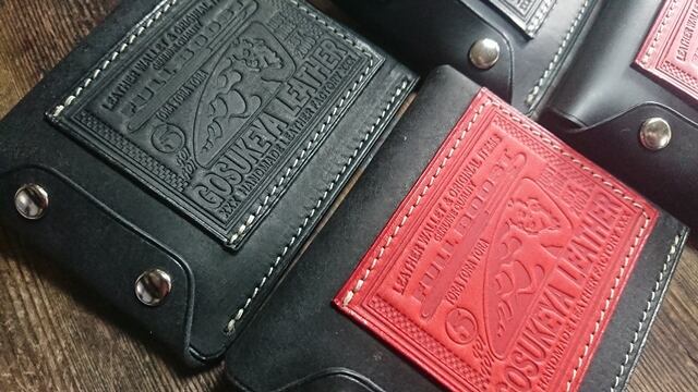 ライダースミニウォレット改 BB Riders Mini Wallet 改 Black Beauty | 五助屋レザー