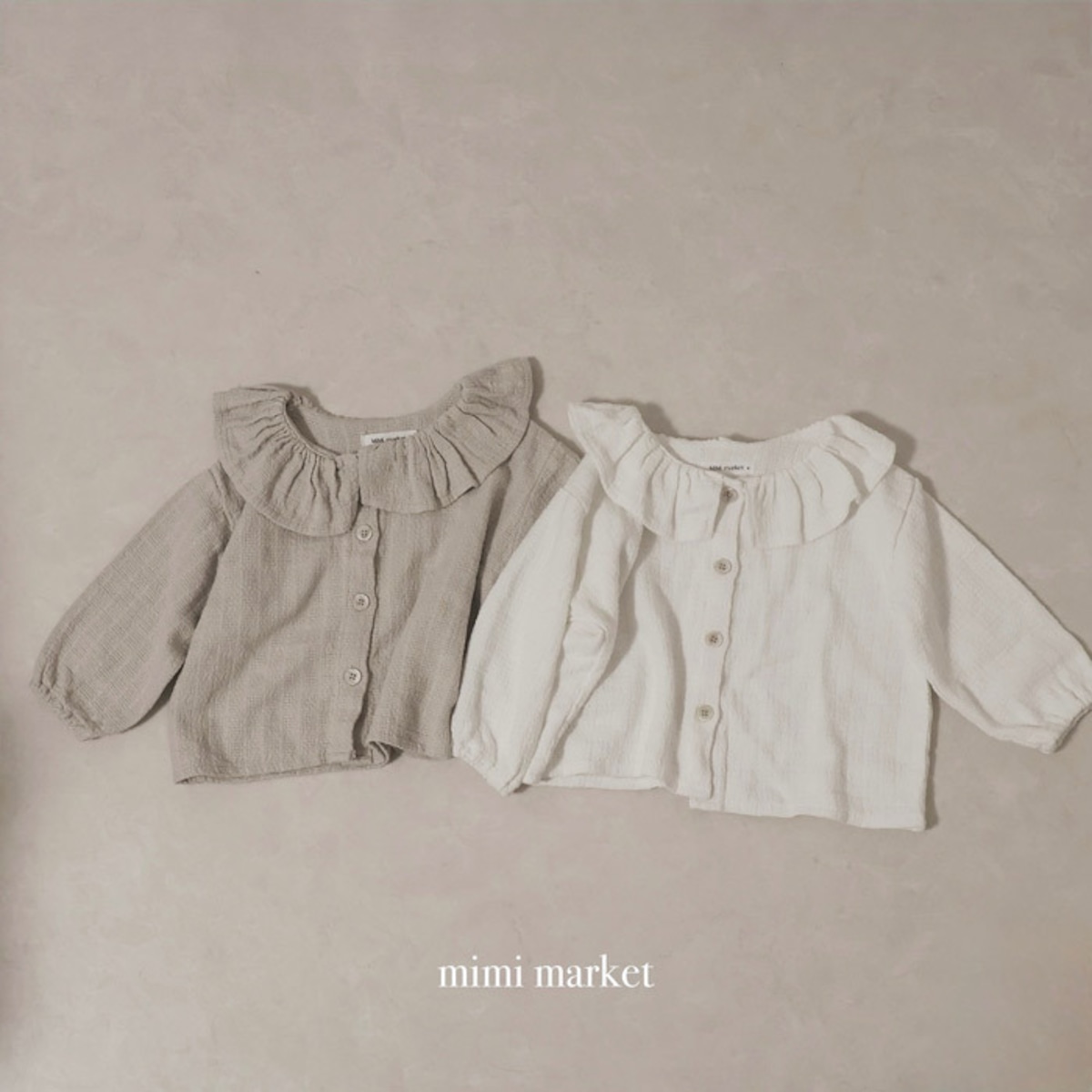 《予約》mimi market / ruffle shirt | Laraco