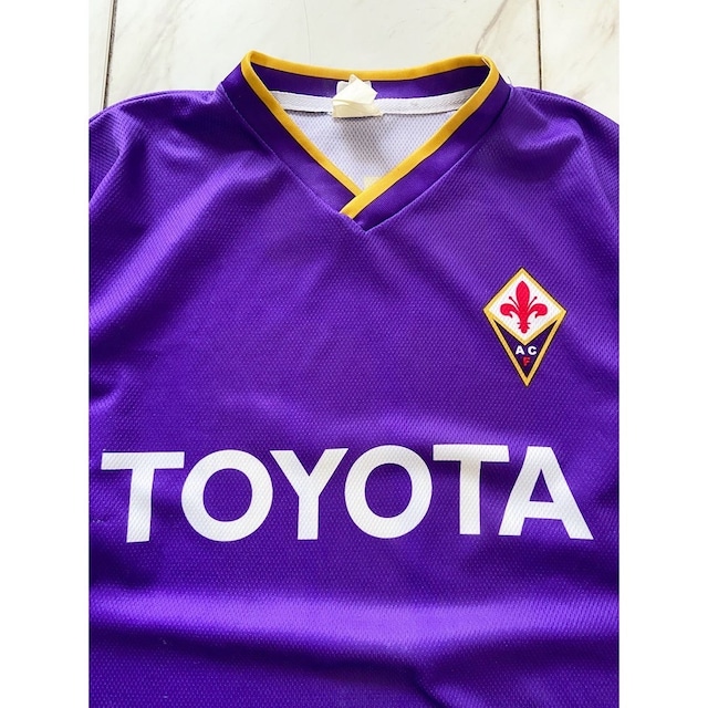 2008's made in italy ACF Fiorentina toyota uniform " Adrian Mutu ...