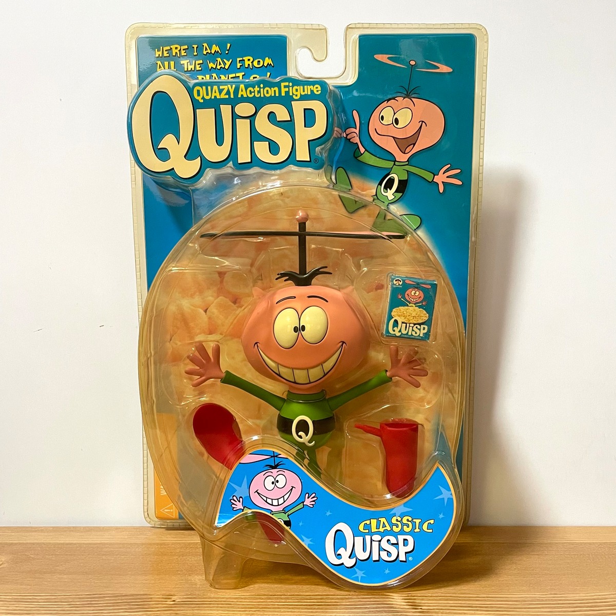 QUISP QUAZY ACTION FIGURE クイスプ フィギュア 2003年 シリアルキャラクター USアドバタイジング | ライナス ...