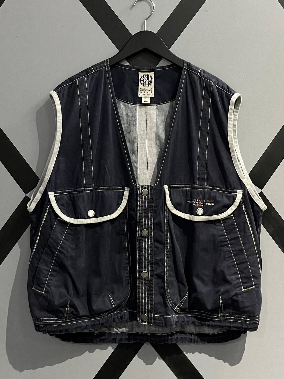 【X VINTAGE】"BELFE&BELFE" Pocket Gimmick Vintage Vest | Caka(カカ）下北沢古着屋 ...