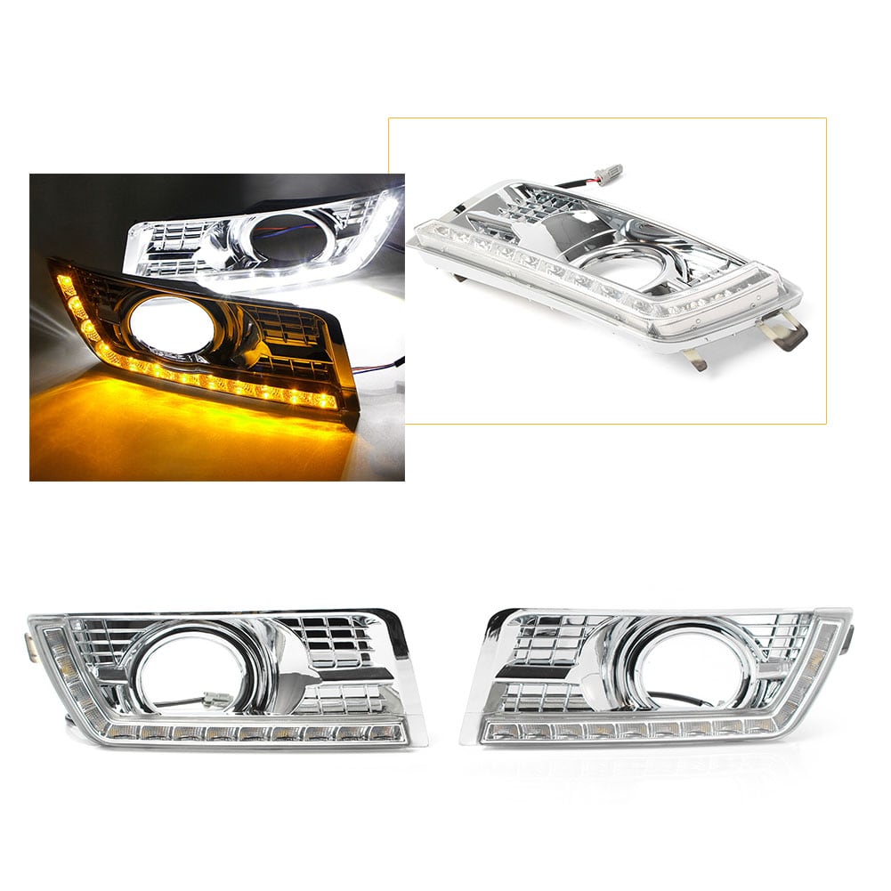 LED TURN SIGNALS LIGHT DAYTIME RUNNING DRIVING LAMP FOR CADILLAC SRX II ...