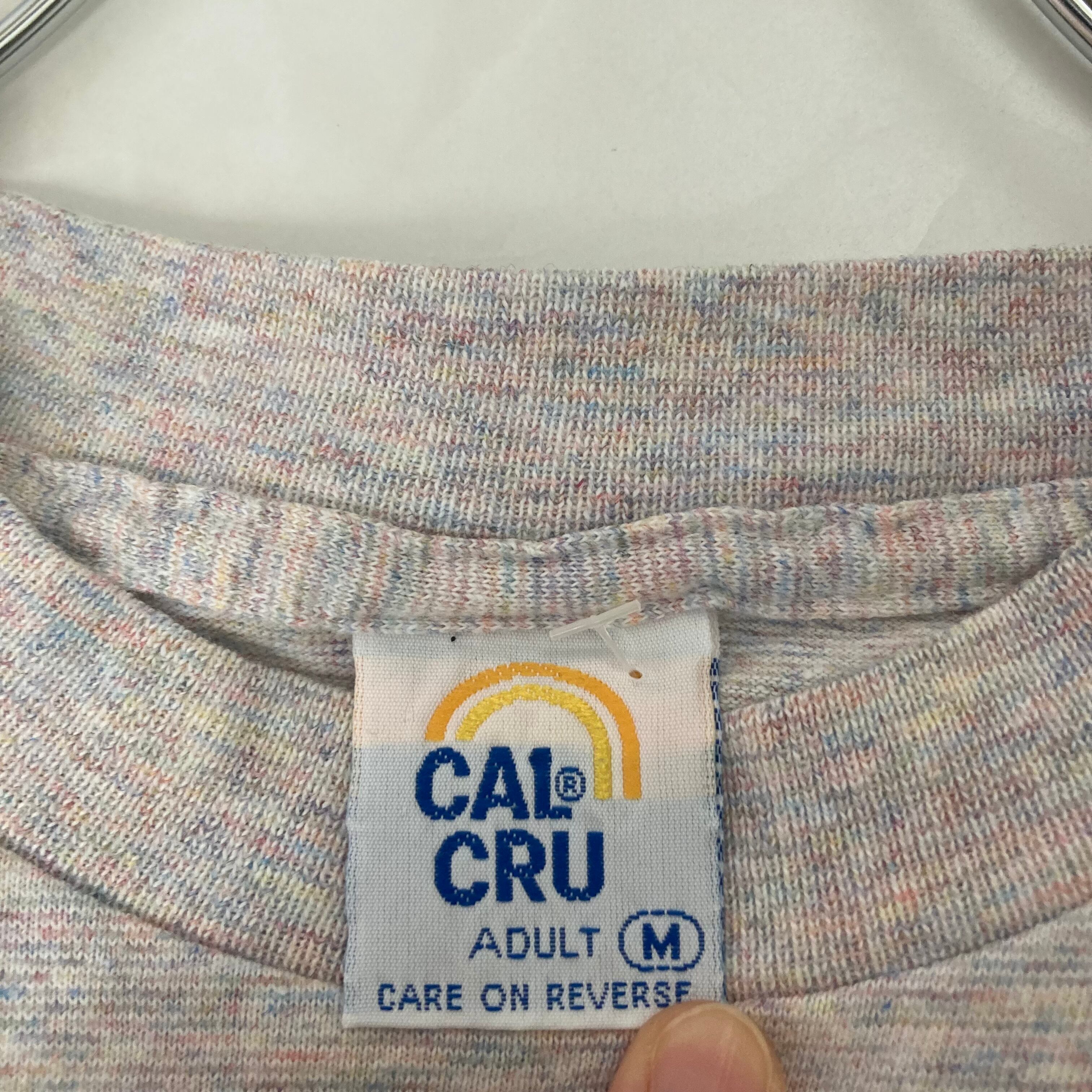 【90's】【Made in USA】CAL CRU 半袖Tシャツ M プリント Vintage | 古着屋OLDGREEN