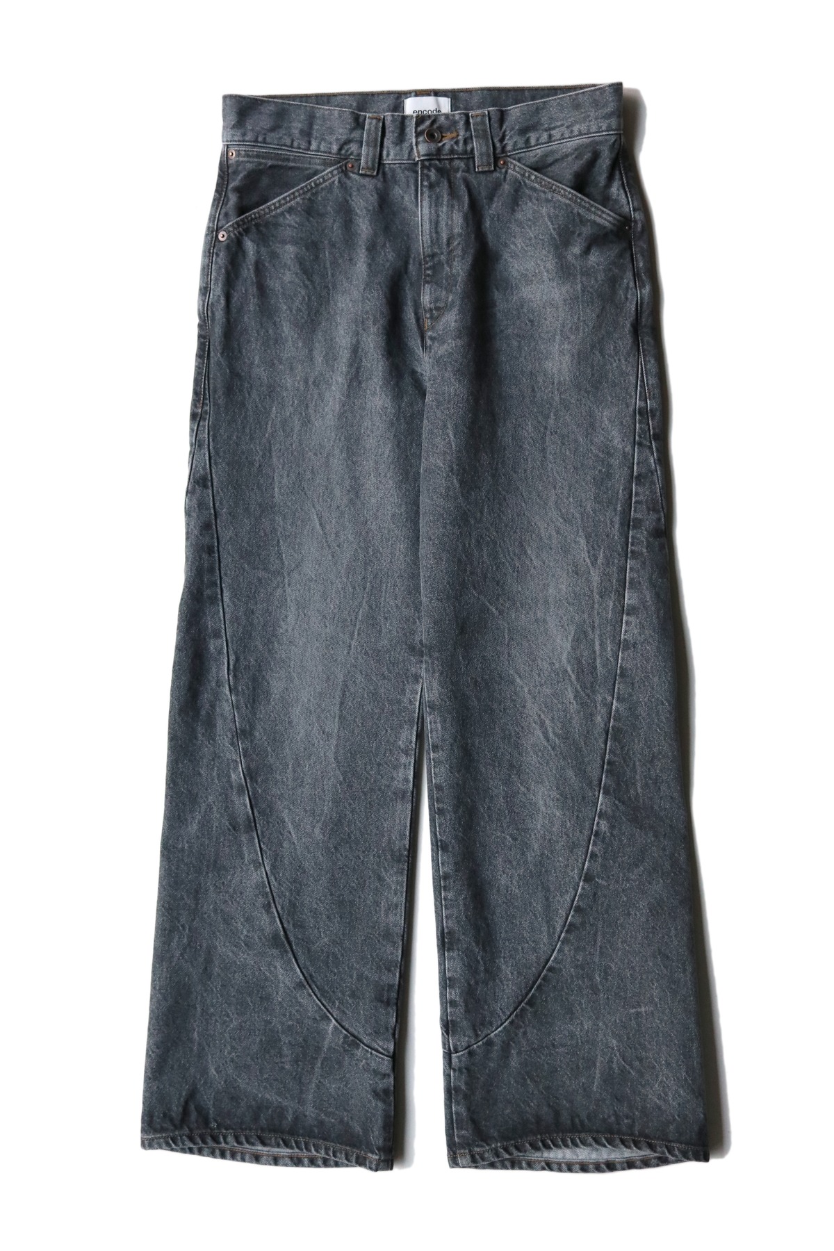 Prototype 3D jeans / Black | encode