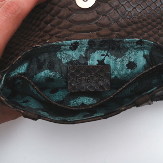 KENZO python leather porch | derekAscham