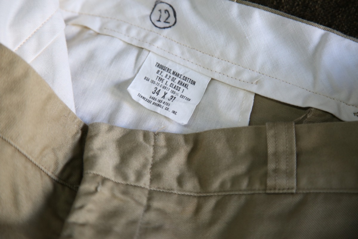 70s【U.S.Army】Chino Trousers | the Holic vintage clothing