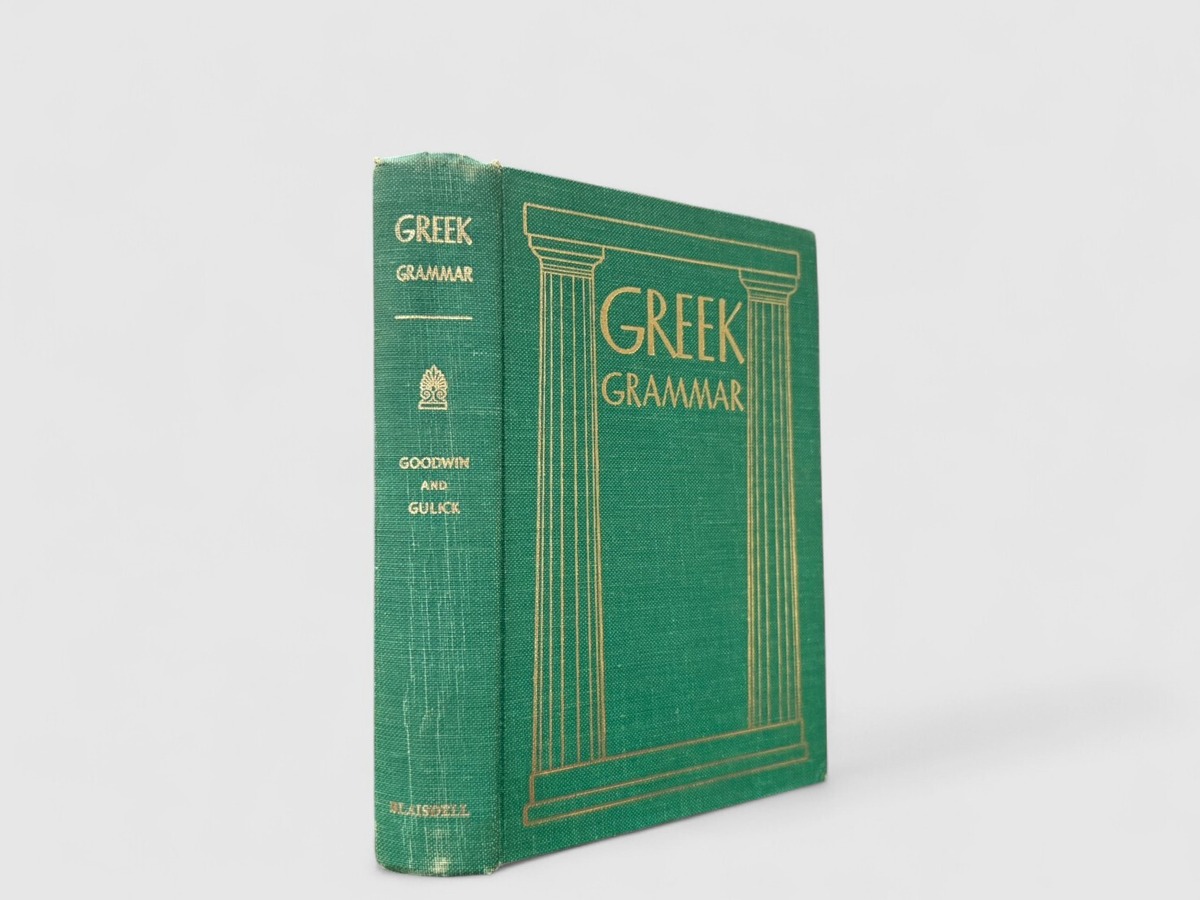 【SG192】【FOURTH PRINTING】Greek Grammar(1965) /William Watson Goodwin ...
