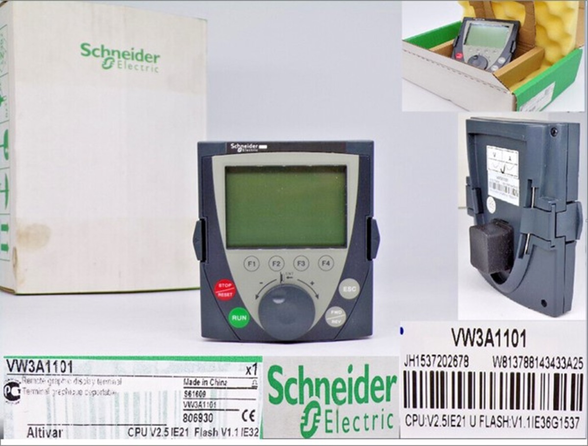 Schneider Electric VW3A1101 Grafikterminal OVP 16-2 # 6412 | FA機器shop24