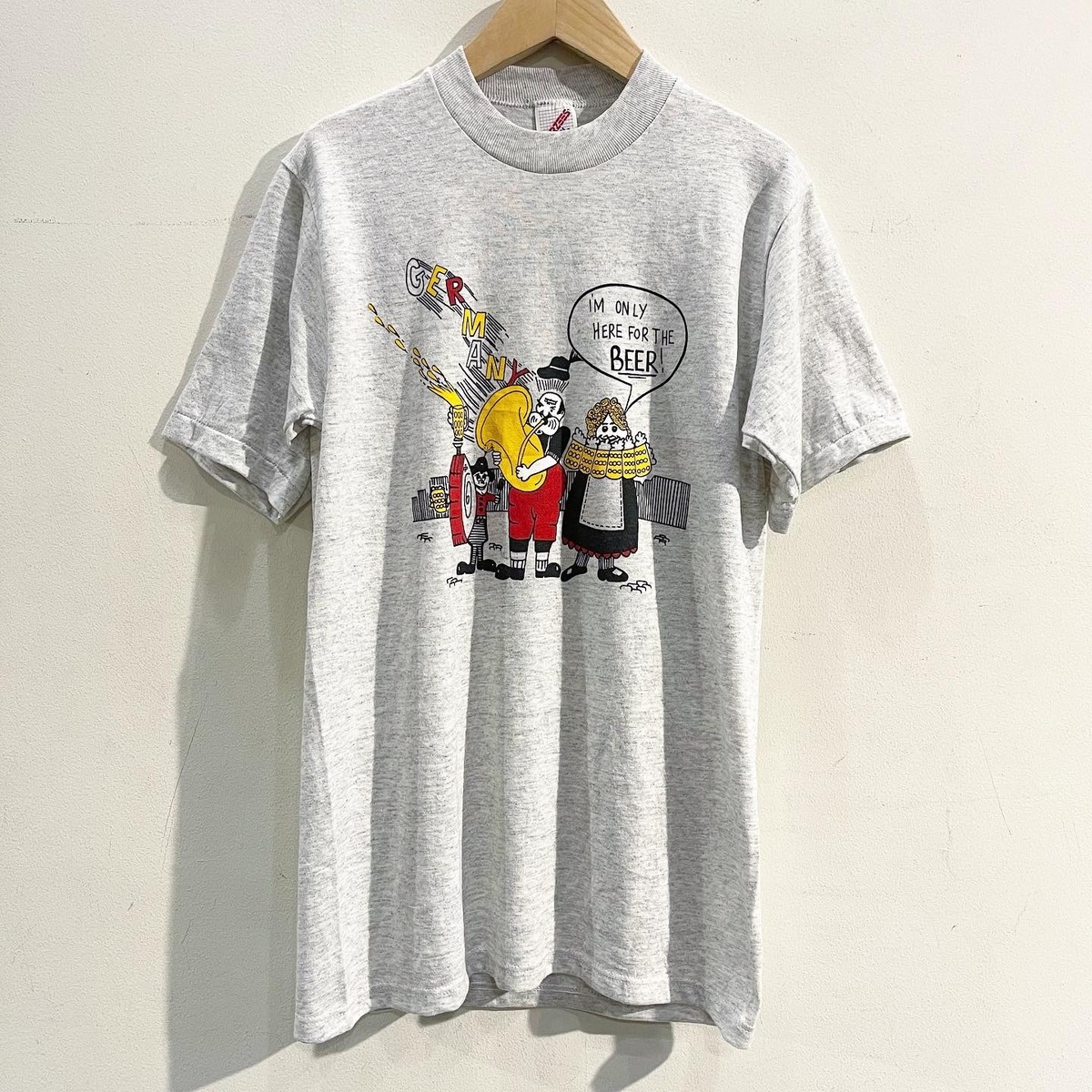 1980's GERMANY T-shirt | gilet antiques / gilet flagship
