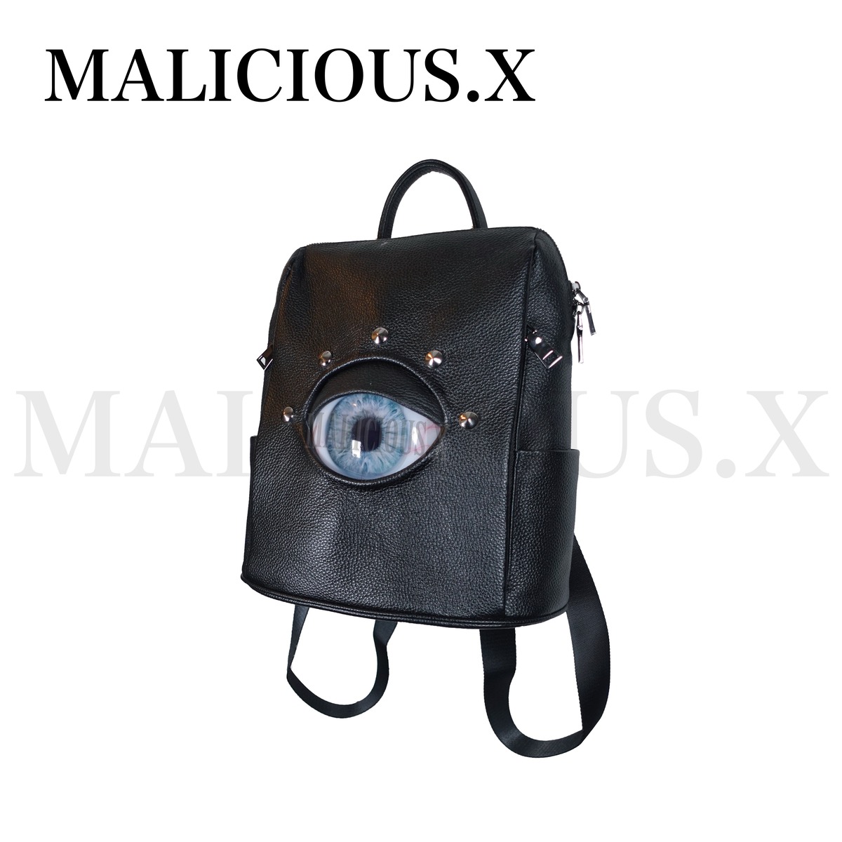 Eye backpack（side pocket）/ Ice Green | MALICIOUS.X
