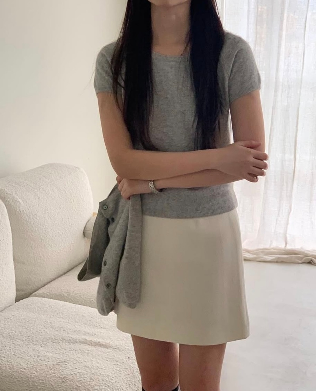 [予約] Olivia sk - 2color | AMONT