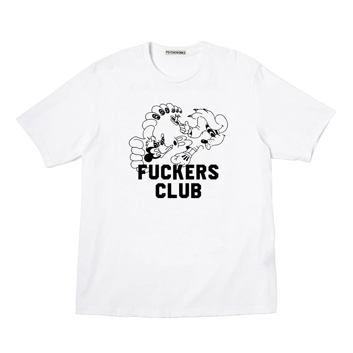 FUCKERS CLUB T-shirt | PSYCHOWORKS