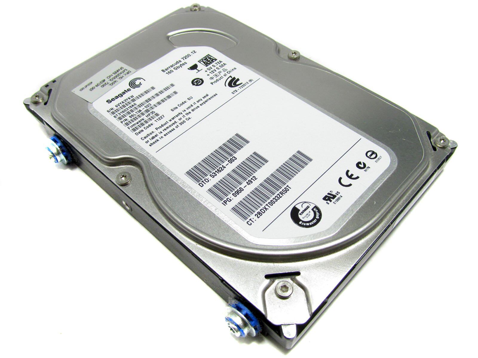 HP HDD 3.5 160GB SGTファラオEC0、531624-003 並行輸入品 | Pay ID