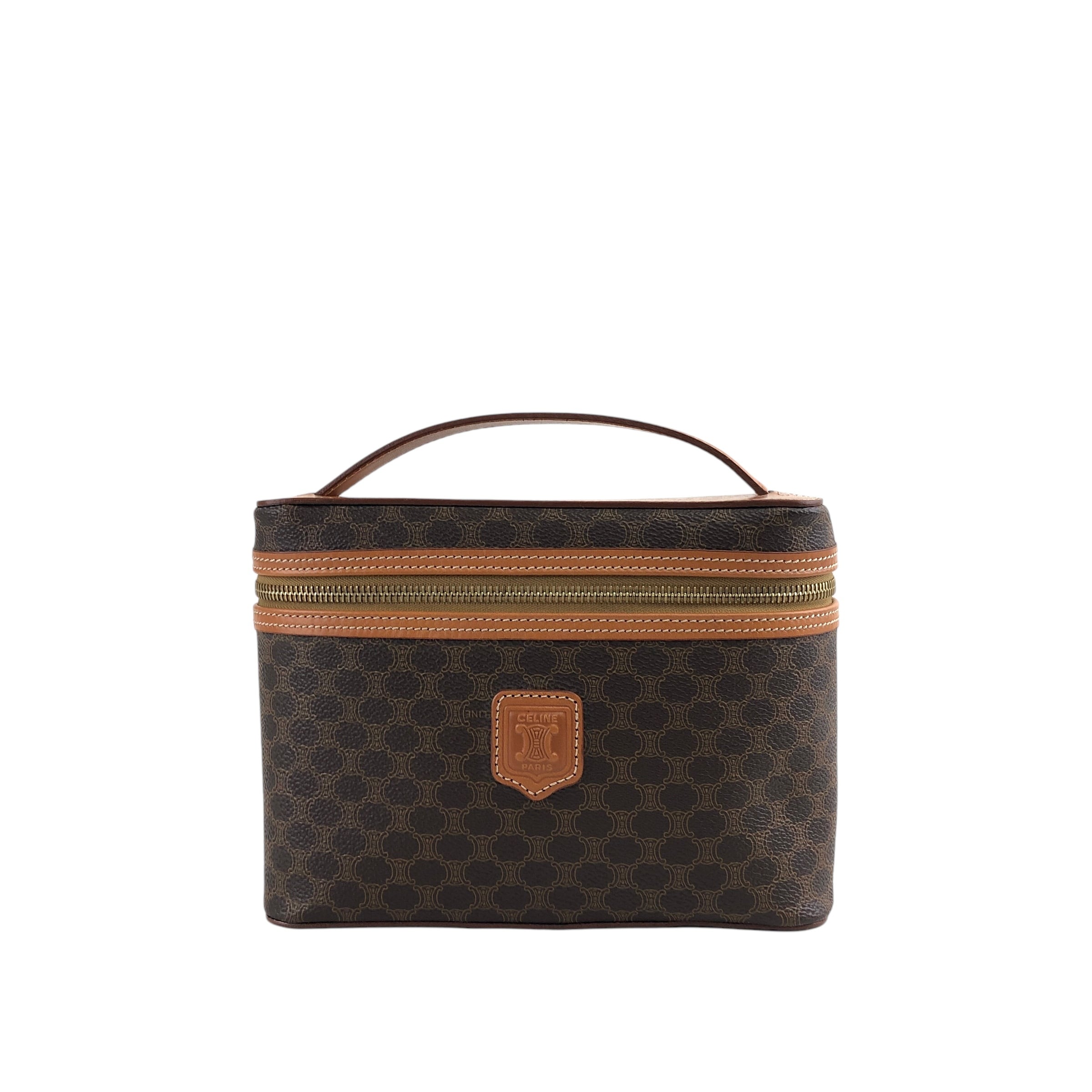 CELINE セリーヌ ハンドバッグ マカダム バニティバッグ CELINE セリーヌ ハンドバッグ マカダム バニティバッグ