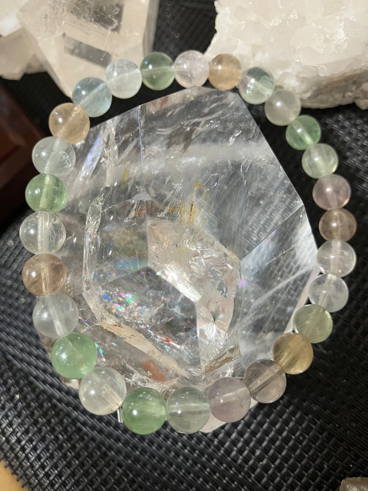 ラビットフローライト B1004 | Shiawase Stone Style