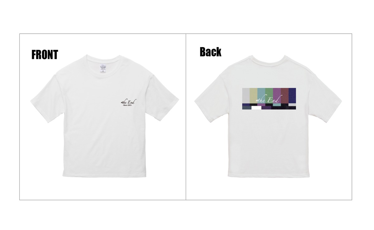 【年末SALE】theEnd Tシャツ【ホワイト】 | the End official SHOP