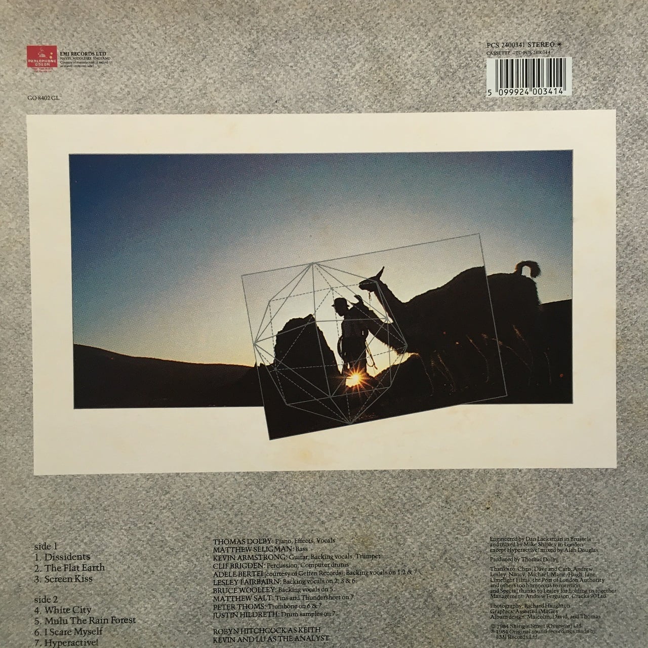 【LP】Thomas Dolby – The Flat Earth | マメシバレコード mameshiba records