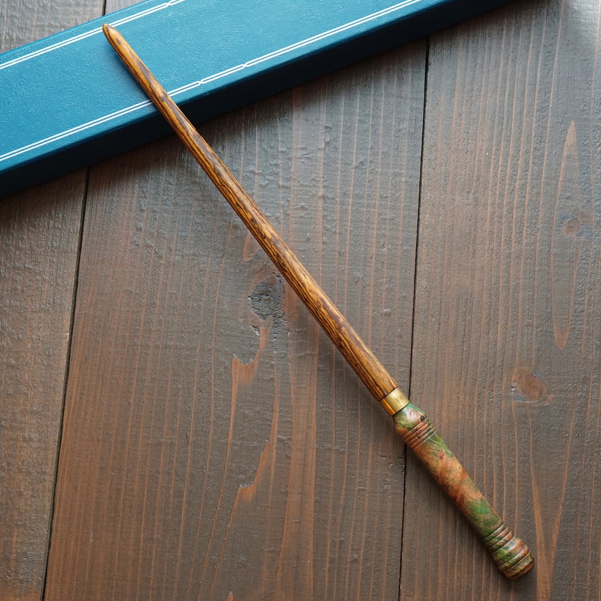 Bocote & Maple Stabilized Wood Wand | Original Wizarding Wand Shop