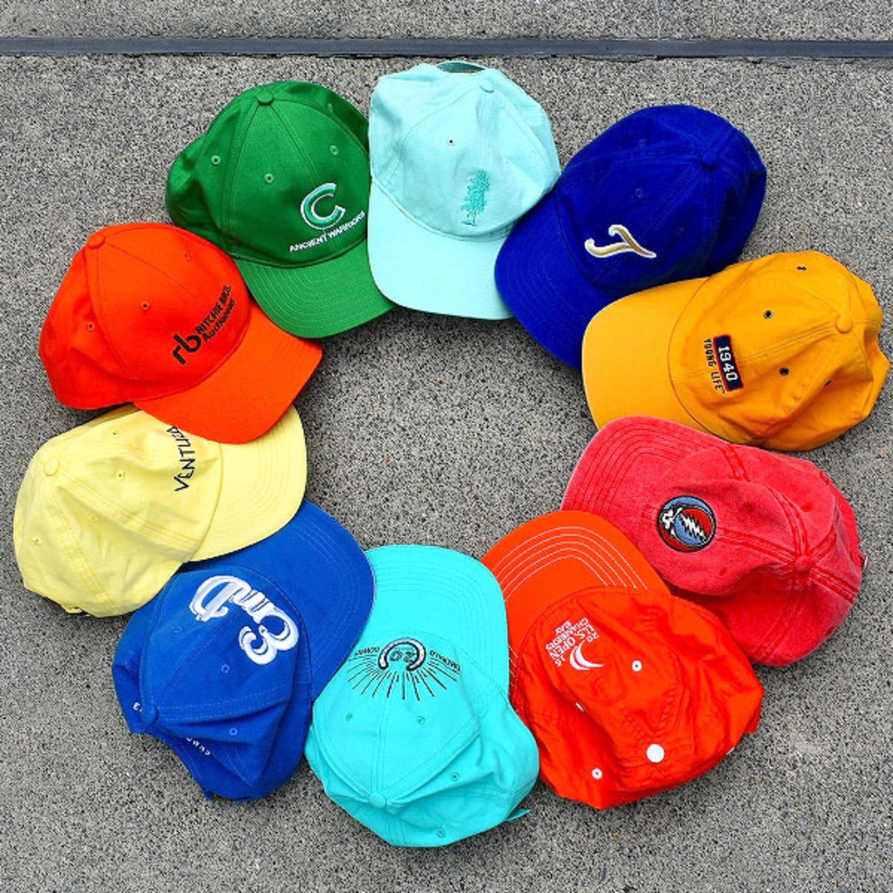 1点物 全米オープンUS OPENベースボールキャップUSA古着メンズレディースOKアメカジ90sストリート/スポーツMixゴルフ帽子オレンジ ...