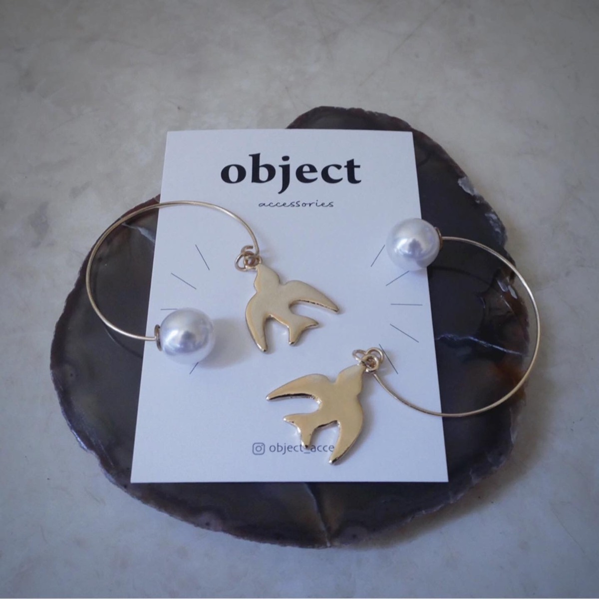 #169 bird cycle pierce | object accessories