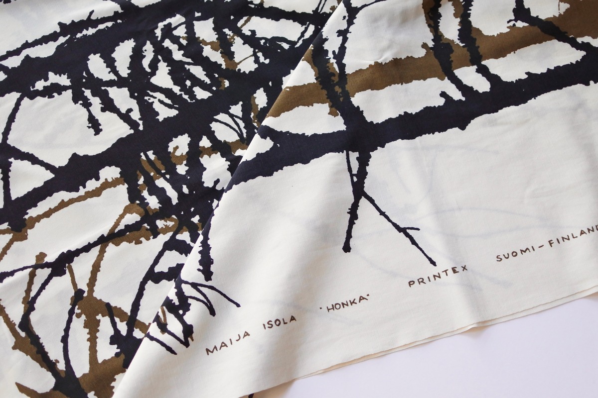 vintage PRINTEX HONKA fabric / ヴィンテージ プリンテックス ホンカ ファブリック | cotory